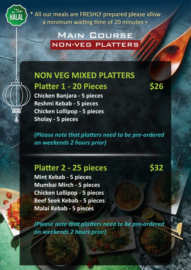 Our Menu - Bukhara Restaurant